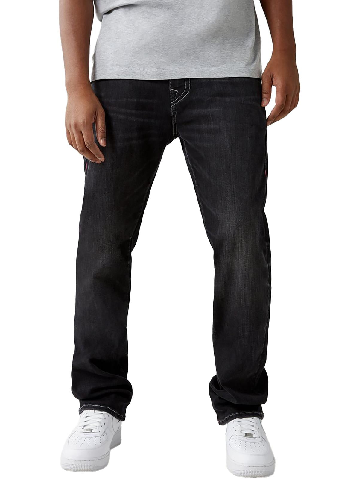 True Religion Mens Ricky Relaxed Mid-Rise Straight Leg Jeans - Walmart.com