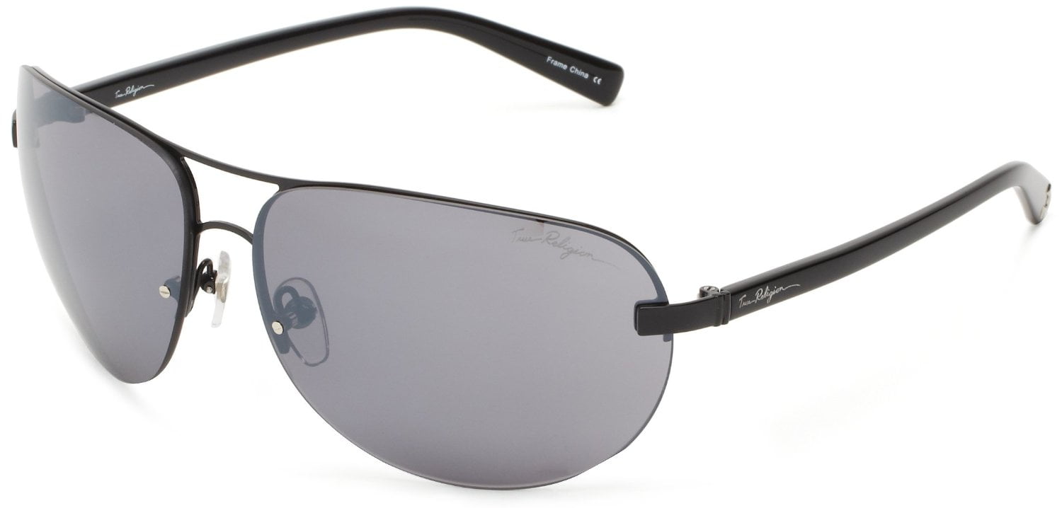 True Religion REESE Sunglasses Black & Shiny Black - Walmart.com
