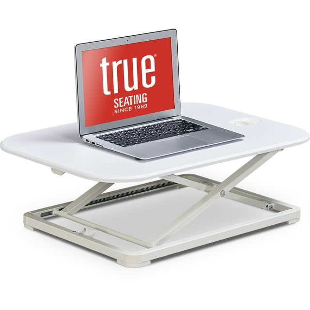 True Seating Ergo 26" Height Adjustable Laptop Standing Desk Converter ...