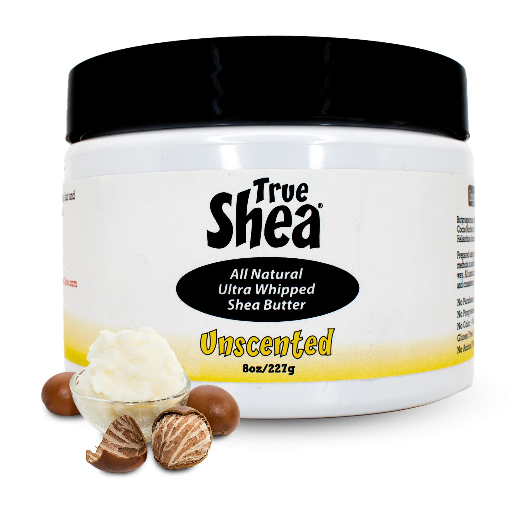 True Shea - Moisturizing AKF18 African Whipped Shea Butter, Unscented ...