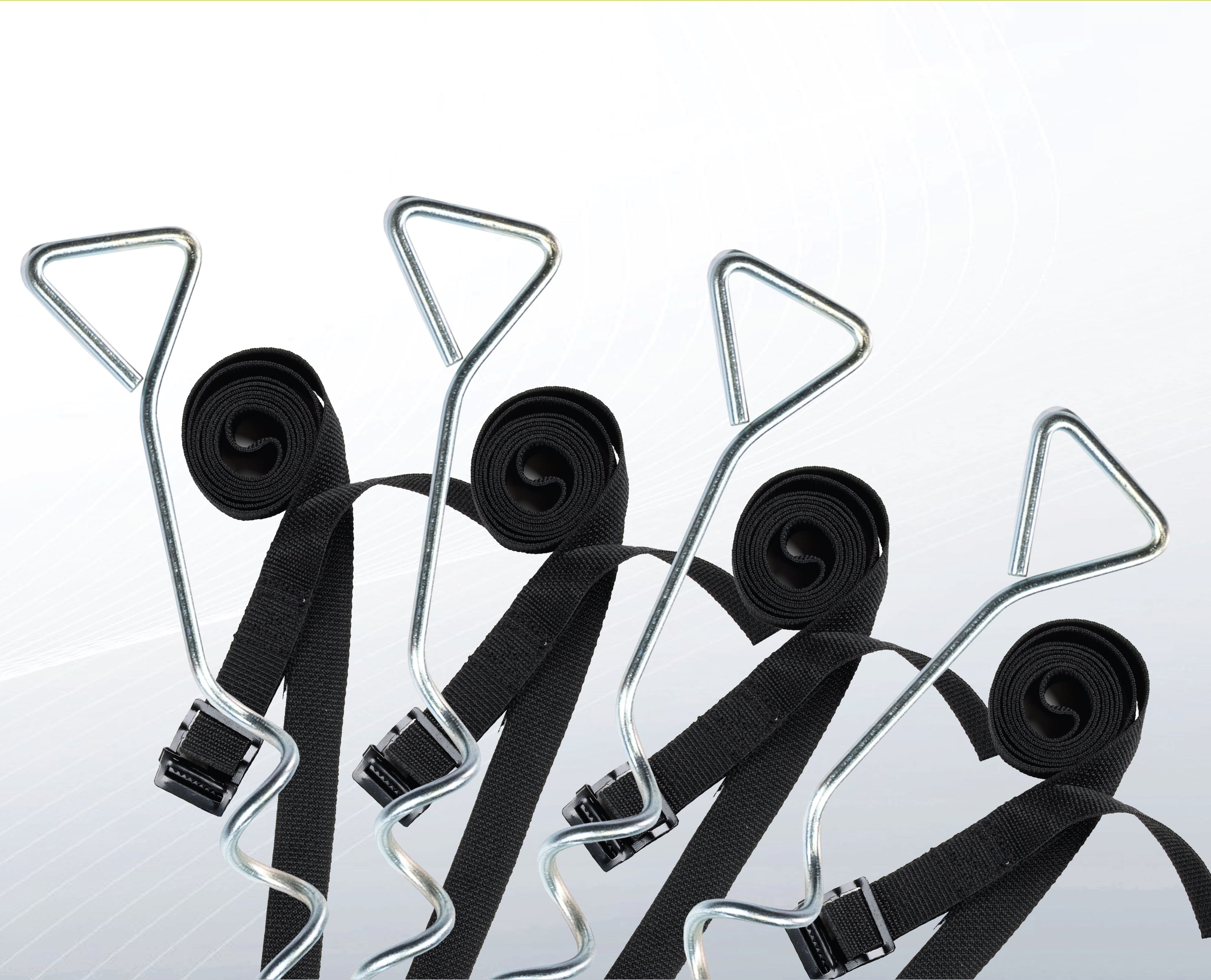 True Shelter Canopy Anchor Kit – Spiral Peg Anchors with Straps ...