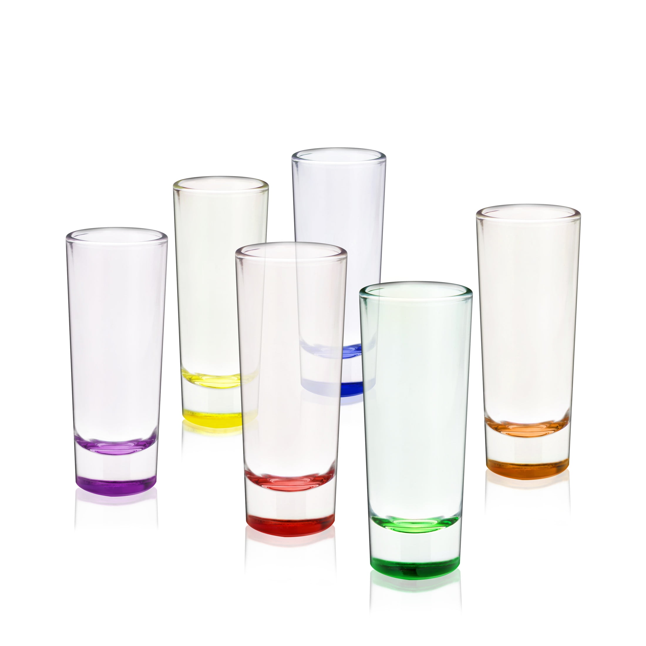 True 2 Ounce Shot Glass Shooters, Set of 6, Dishwasher Safe - Walmart.com