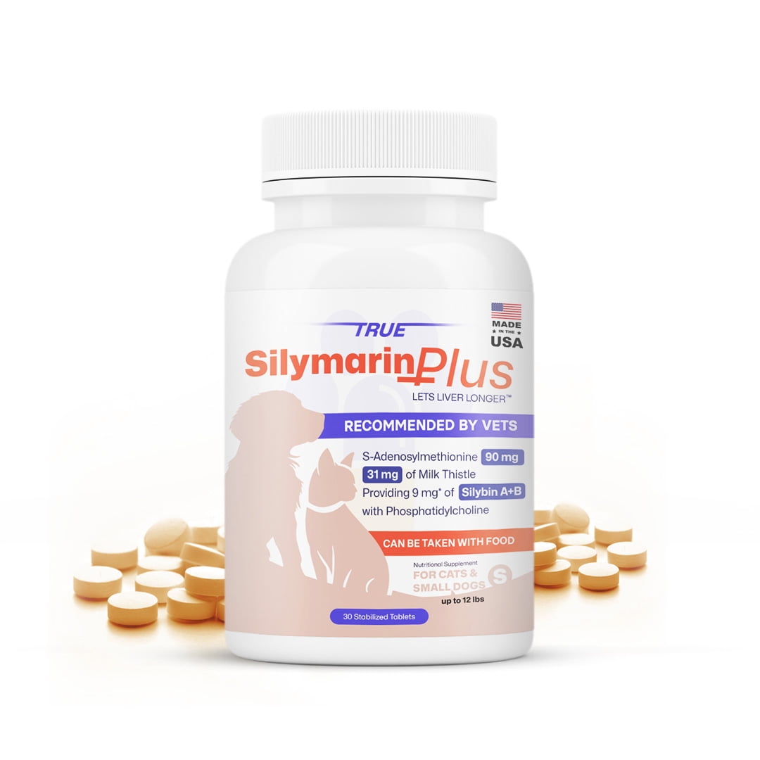 True Silymarin Plus Liver Support & Health Supplement for Small Dogs ...