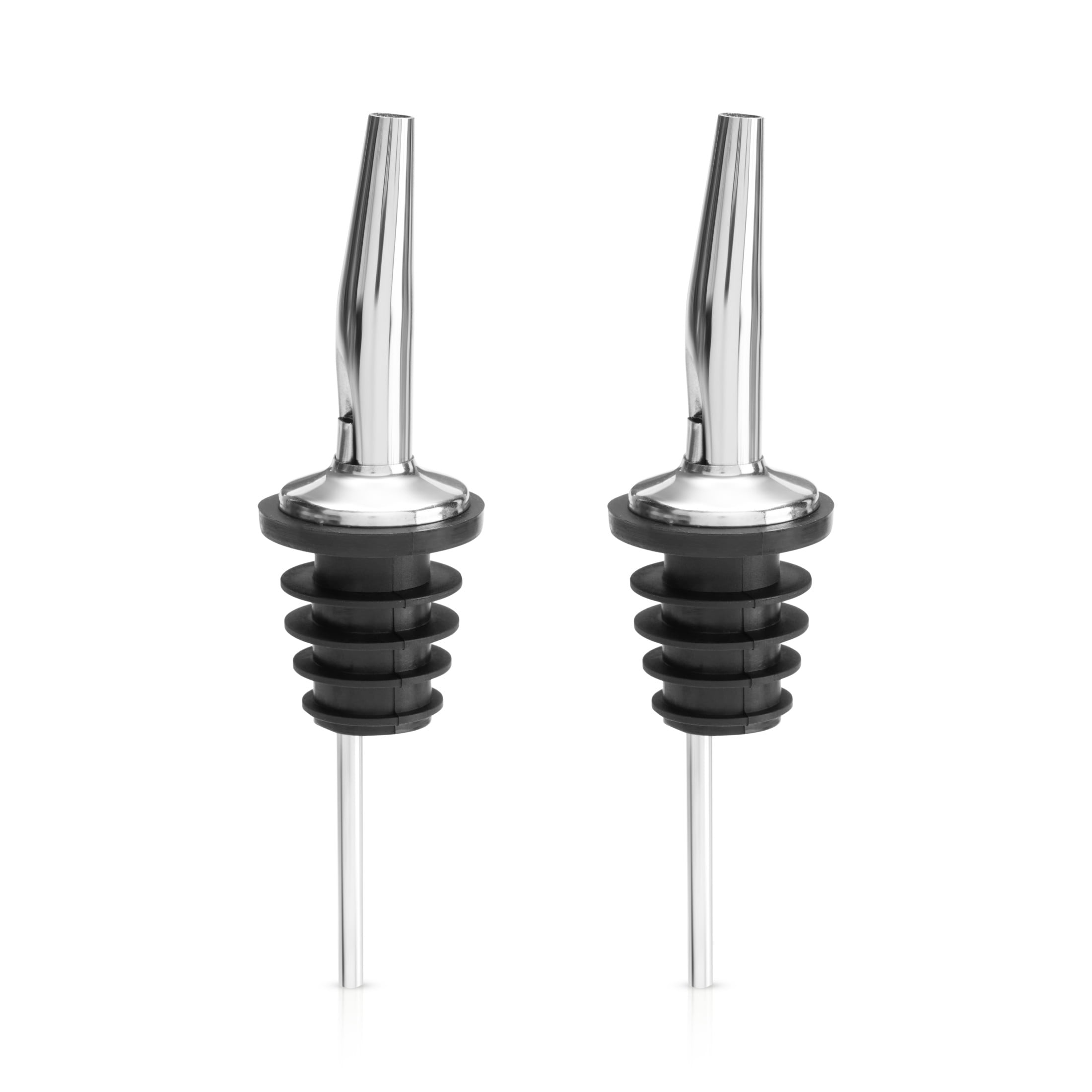 True Stream Liquor Pourers, Pour Spout for Wine, Oil, Vinegar, Set of 2 ...