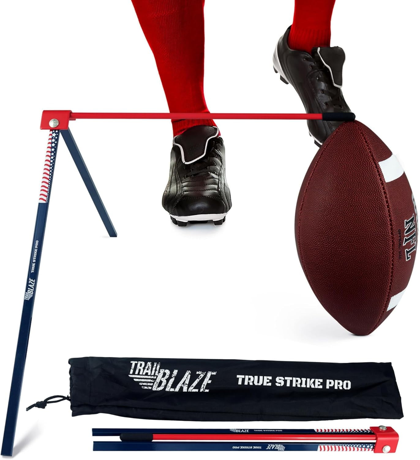 True Strike Pro Football Kicking Tee - Ultimate Football Tee Compatible ...