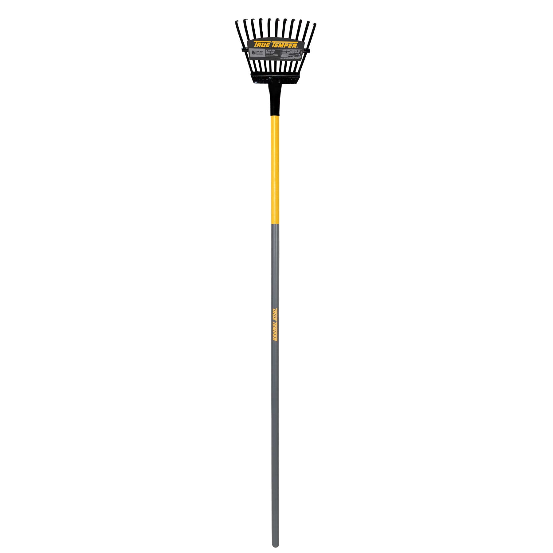True Temper 1789300 Steel Tine Shrub Rake CA1 - Walmart.com