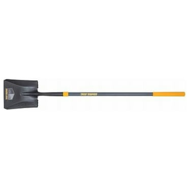 True Temper 2586000 43" Square Point Shovel With Wood Handle and Poly D ...