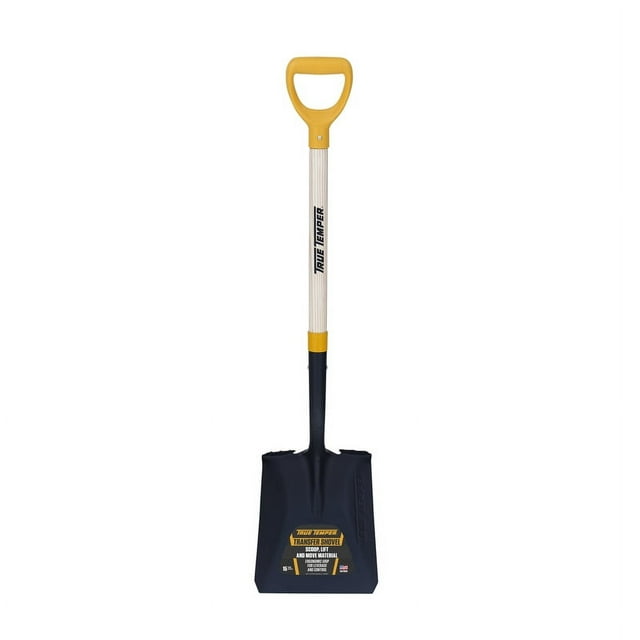 True Temper Square Point 42.5" Snow Shovel with Metal Handle - Walmart.com