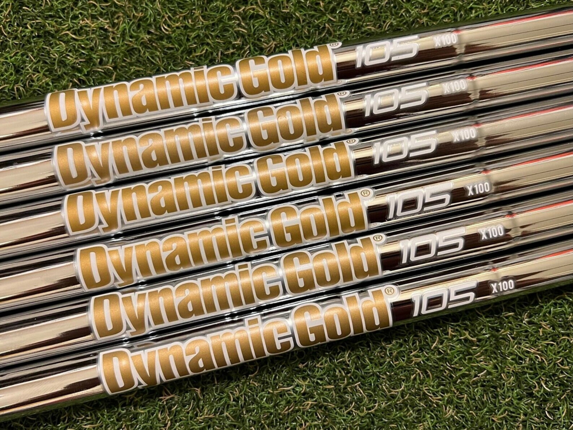 True Temper Dynamic Gold 105 Steel Iron Shaft .355" Taper Tip - Walmart ...