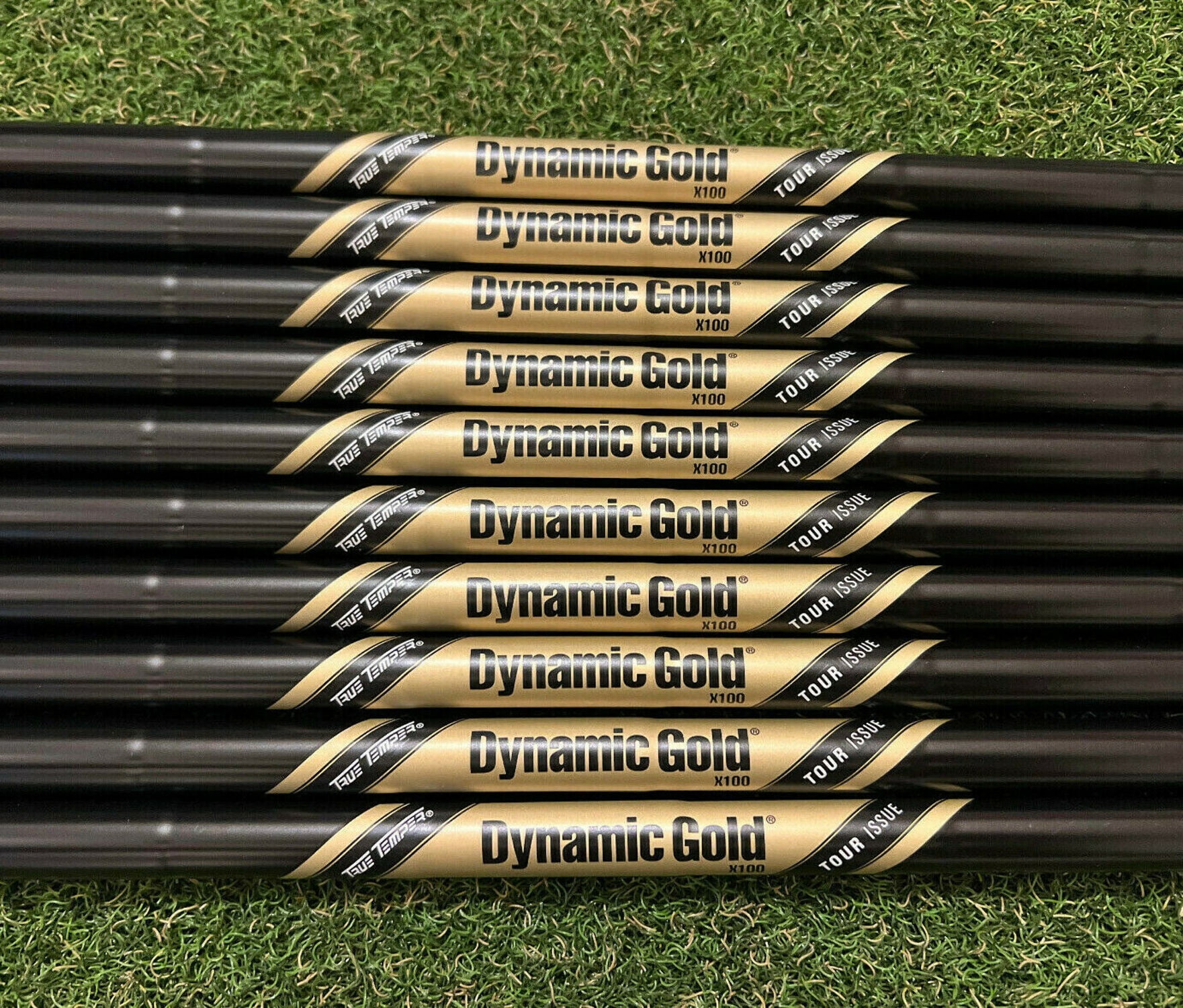 True Temper Dynamic Gold Tour Issue Black Onyx Wedge Shaft 355" Taper Tip - Walmart.com