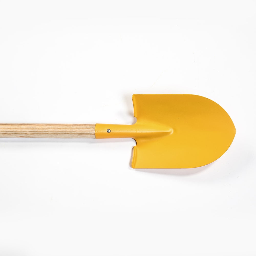 True Temper KSM Kids Shovel, 8-1/2 in W Steel Blade, 36 in L Hardwood ...