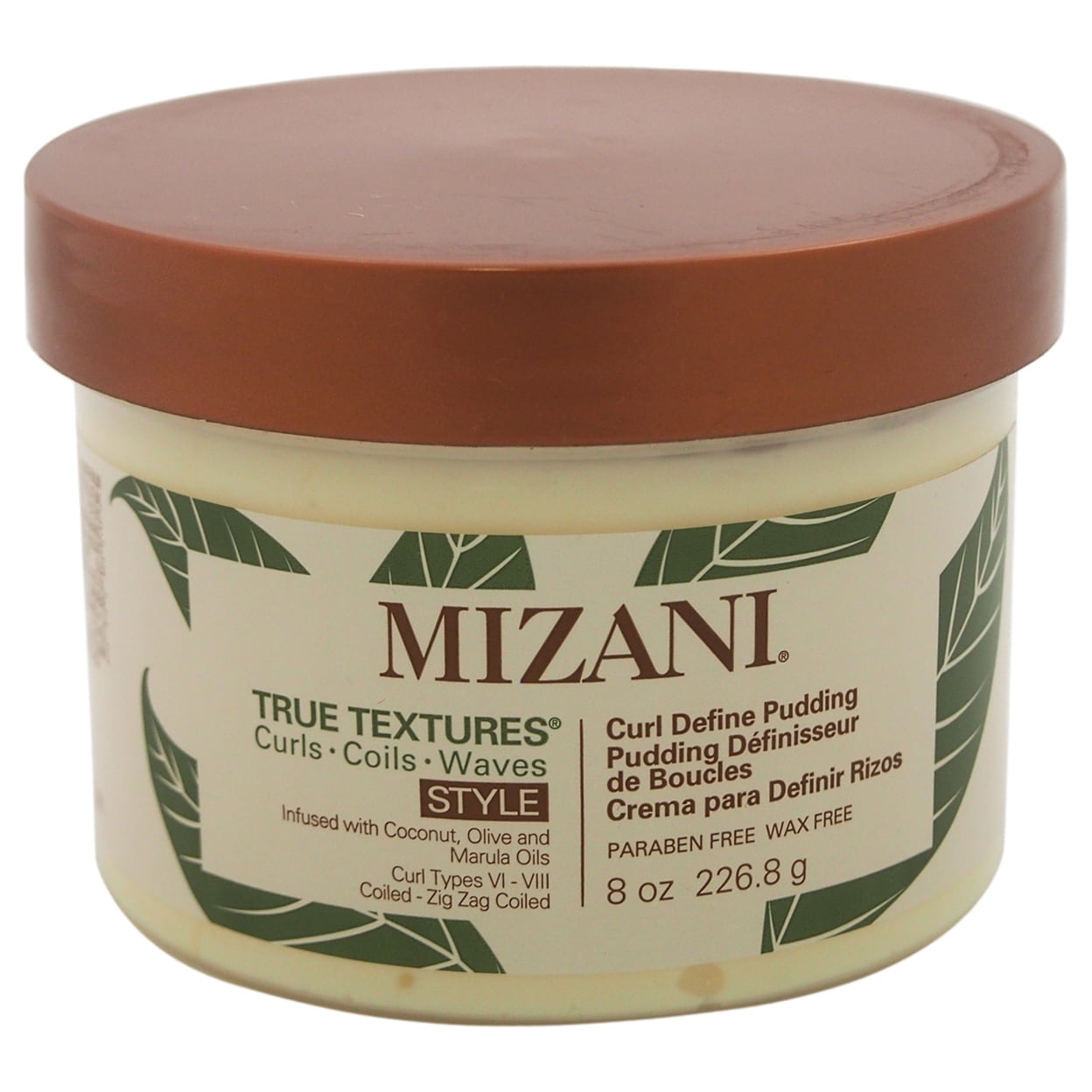 True Textures Curl Define Pudding By Mizani - 8 Oz Cream - Walmart.com