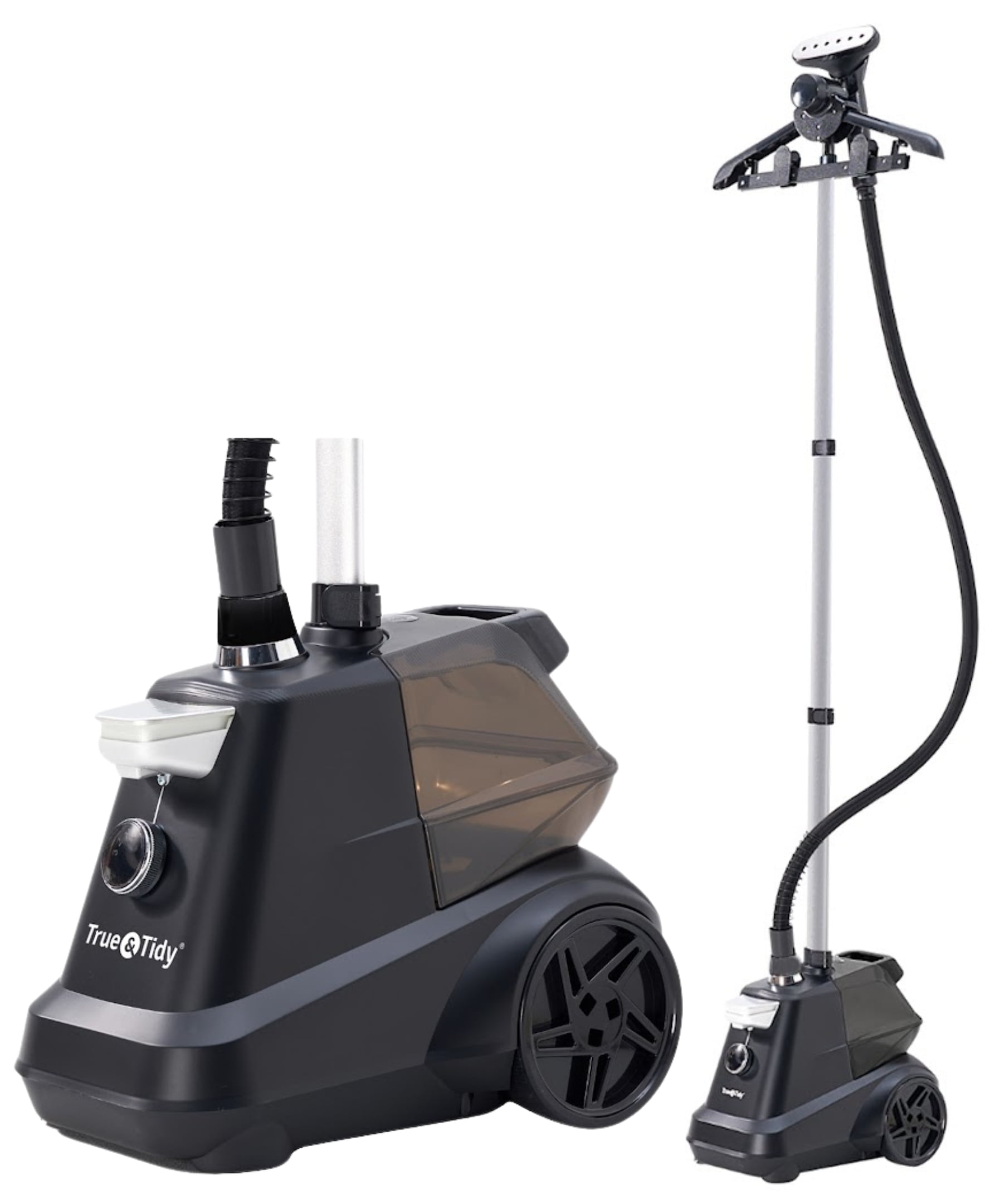 True Tidy SX3 Heavy Duty Industrial Garment Steamer with Foot Pedal Control and 3 Steam Settings