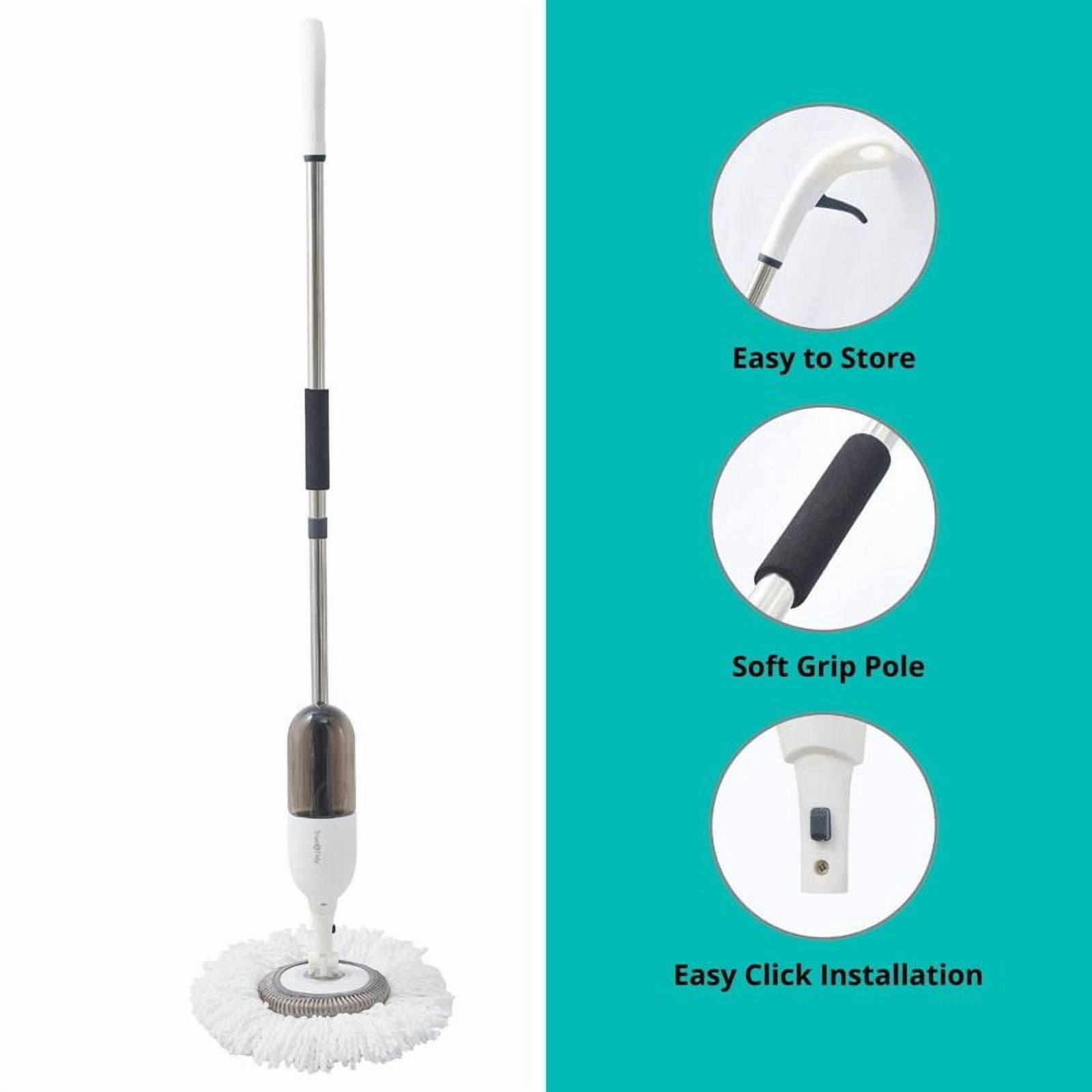 True & Tidy Spray-360 Clean Everywhere Spray Mop Kit - Walmart.com