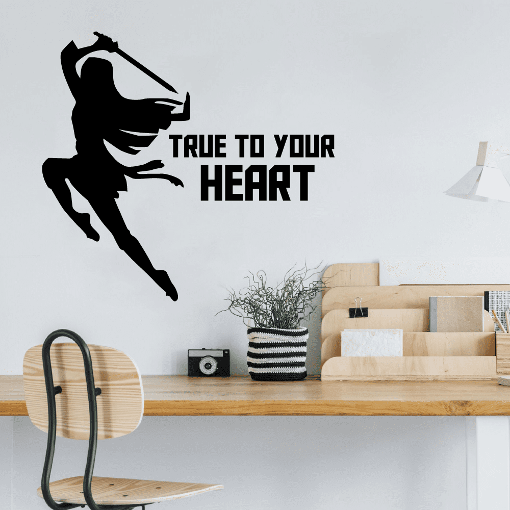 True To Your Heart - Disney Movie Princess Mulan Silhouette Self ...