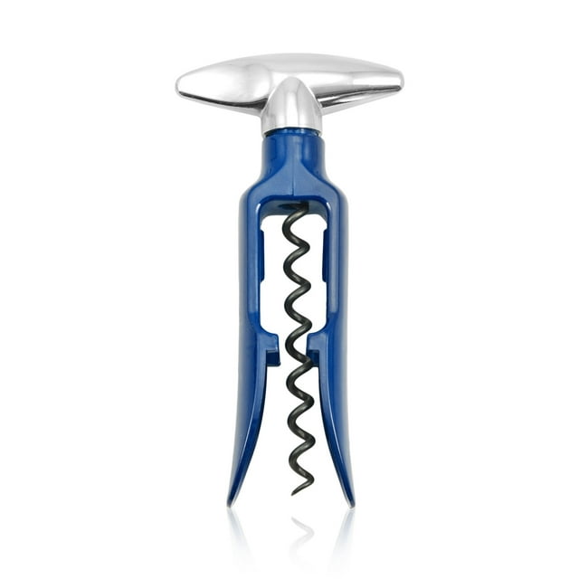 True Twister Easy Turn Corkscrew, Wine Bottle Remover, Blue Bar ...