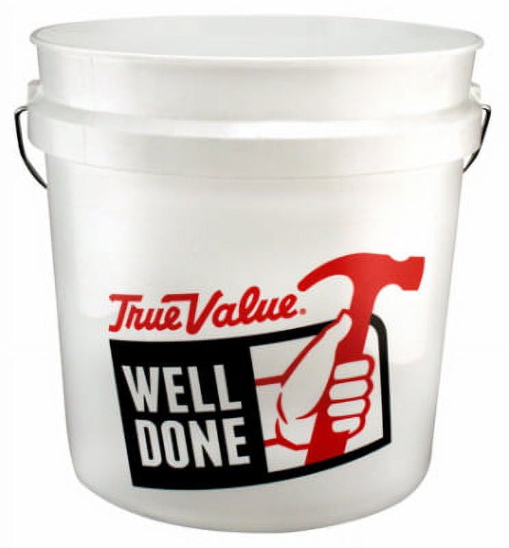 True Value 2 Gallon White Plastic Pail, Each - Walmart.com