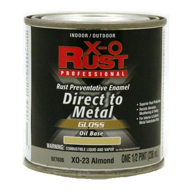 True Value 274021 0.5 Pint XO-23 Premium X-O Rust, Gloss Almond Water ...