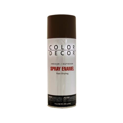 Spray Paint, Interior/exterior, Brown Gloss, 10oz. Aerosol, True Value ...