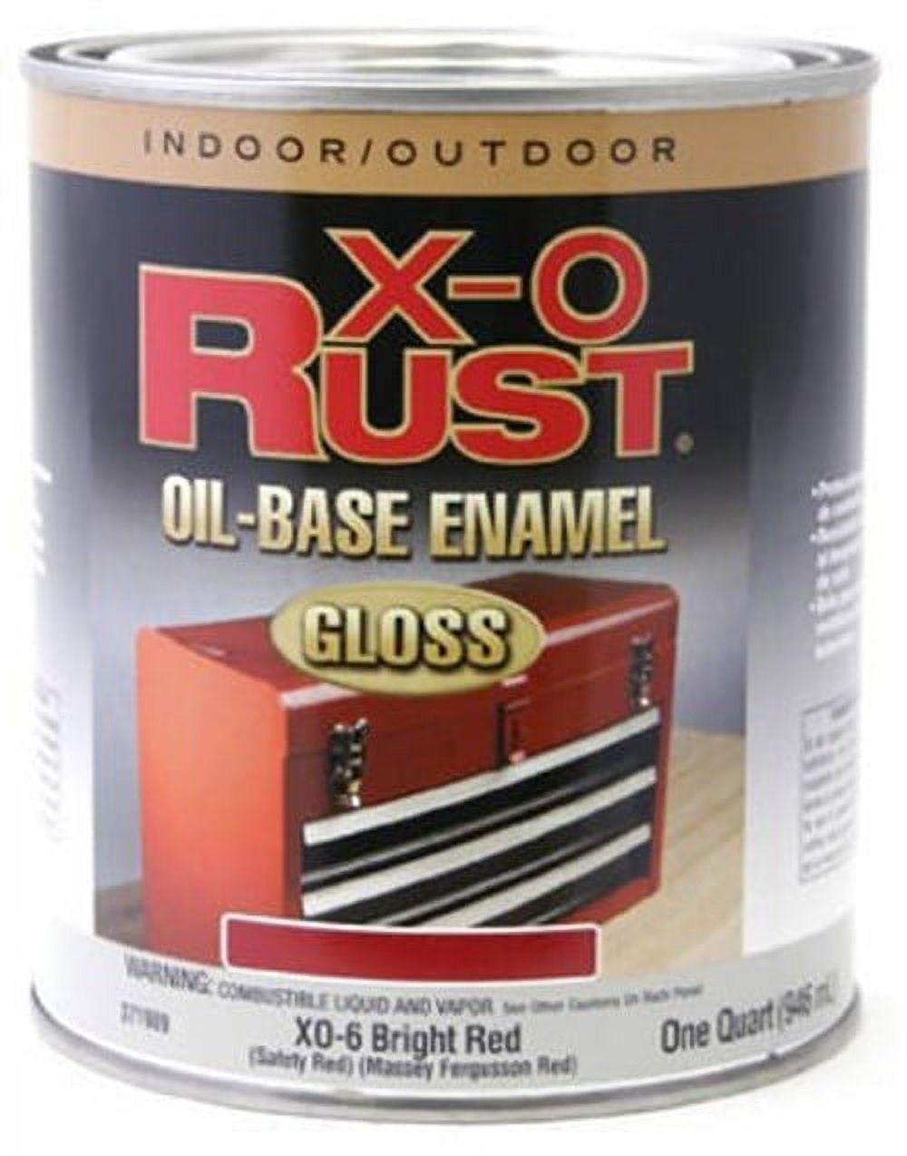 True Value Company XO6-QT XO Bright Red Enamel, 1 quart - Walmart.com