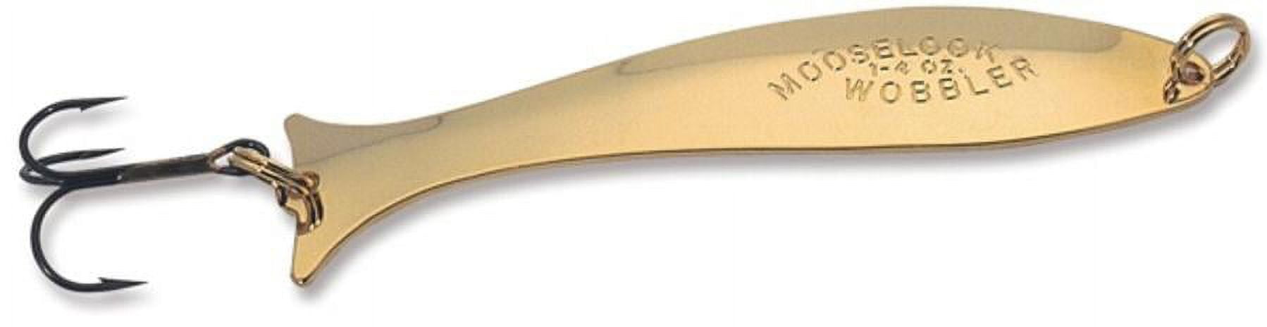 Mooselook 16001-GOLD Junior Wobbler Spoon 2-1/2" 1/6oz Gold - Walmart.com