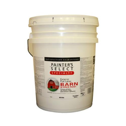 True Value Mfg 5-Gallon Exterior Flat Barn & Fence Paint, Ranch Red ...