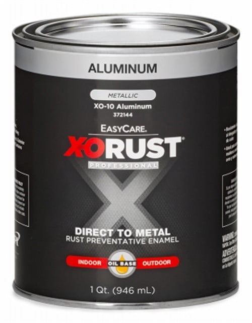 True Value XO10-QT Aluminum Premium X-O Rust Interior/Exterior Gloss ...
