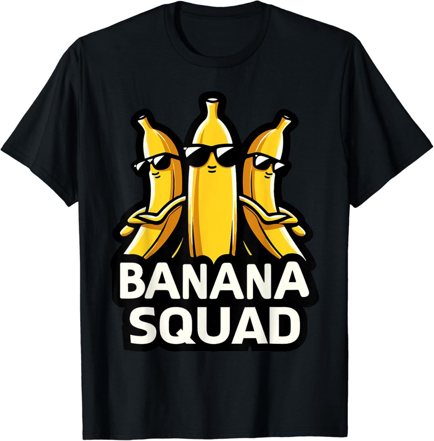 True Vibe Banana Squad Funny Fruit Banana Lover Team Banana Crew T ...