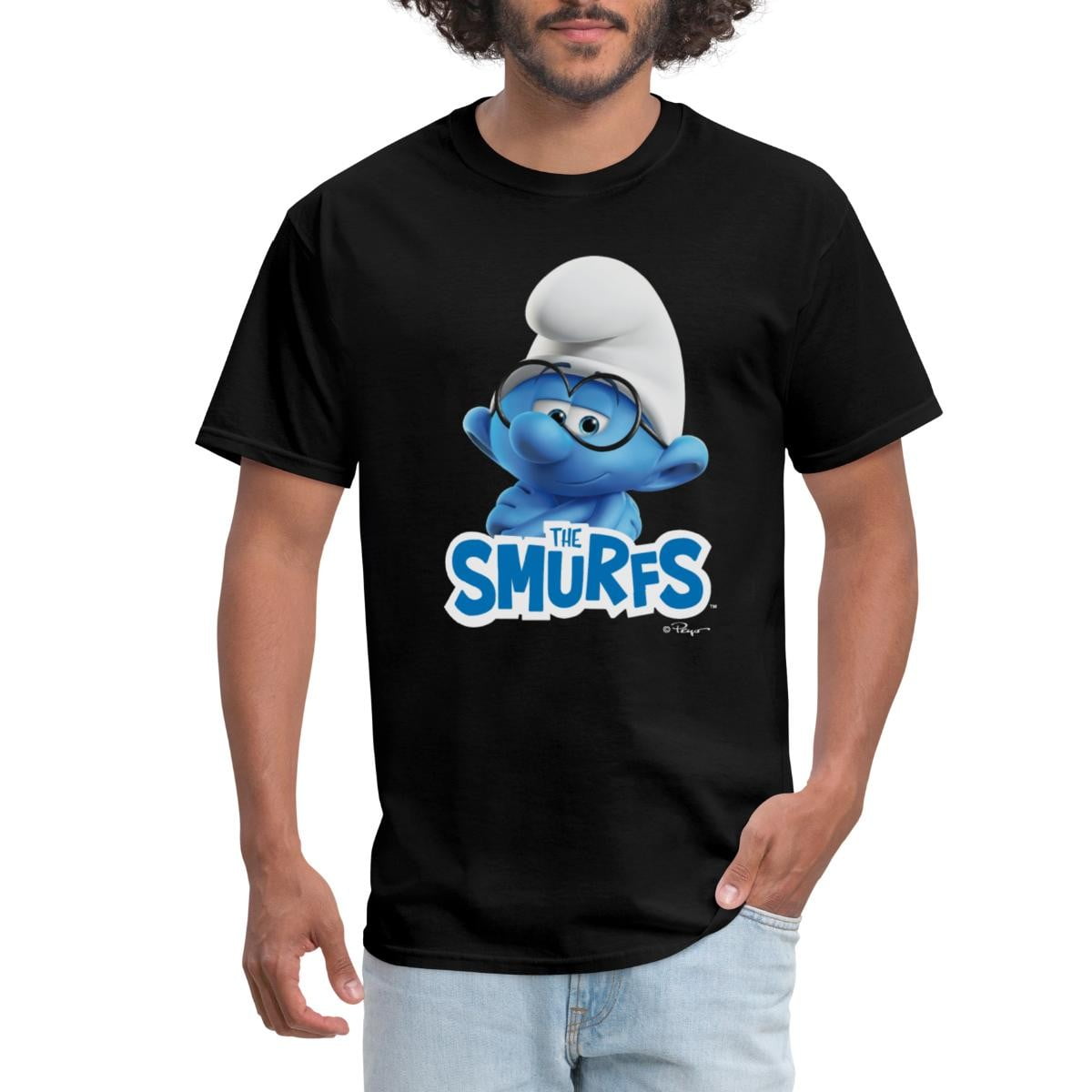 True Vibe Brainy Smurf - The Smurfs Intellectual Look Design Men'S T ...