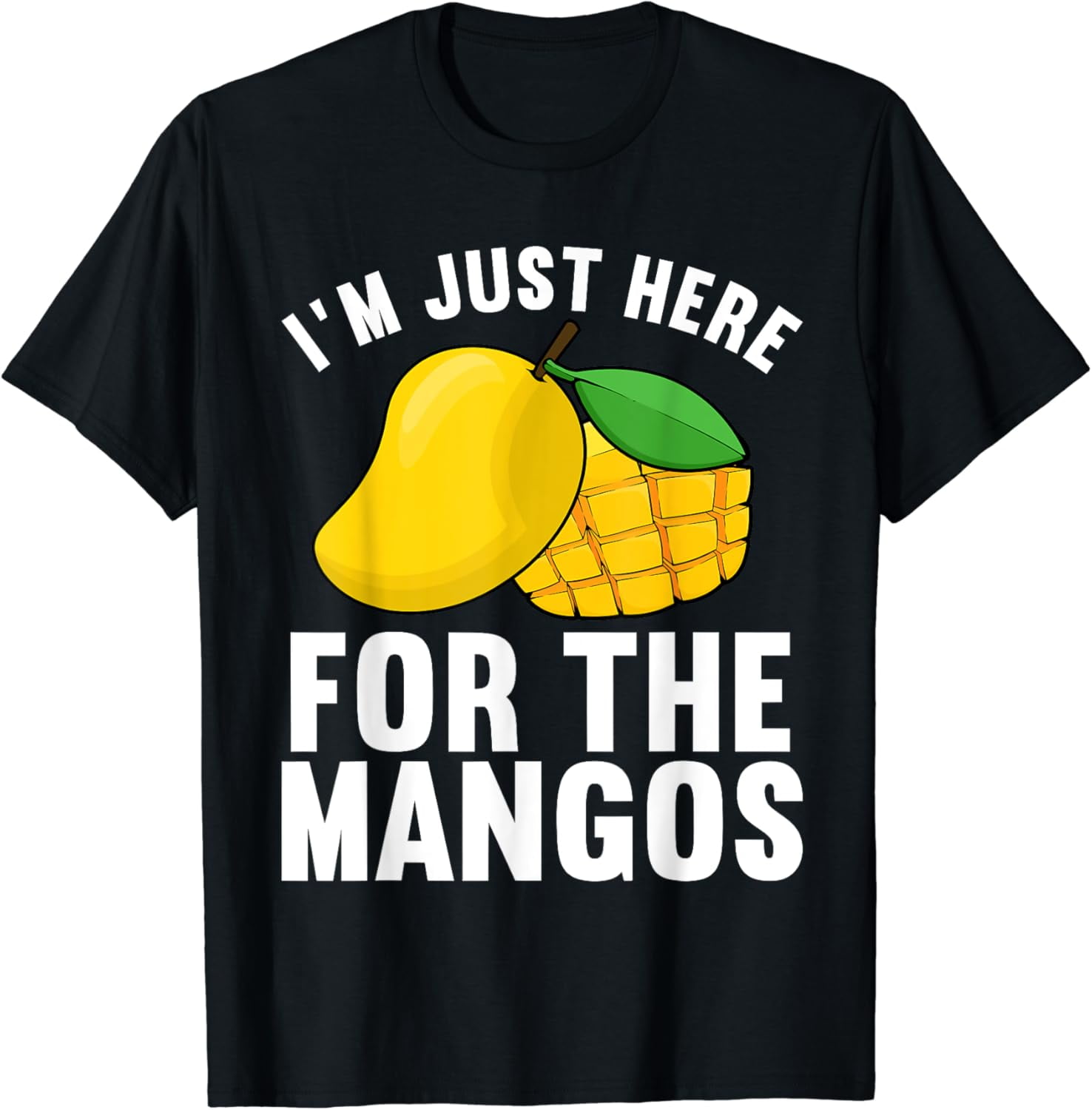 True Vibe Funny Mango Design For Men Women Kids Mango Fruit Lovers T ...