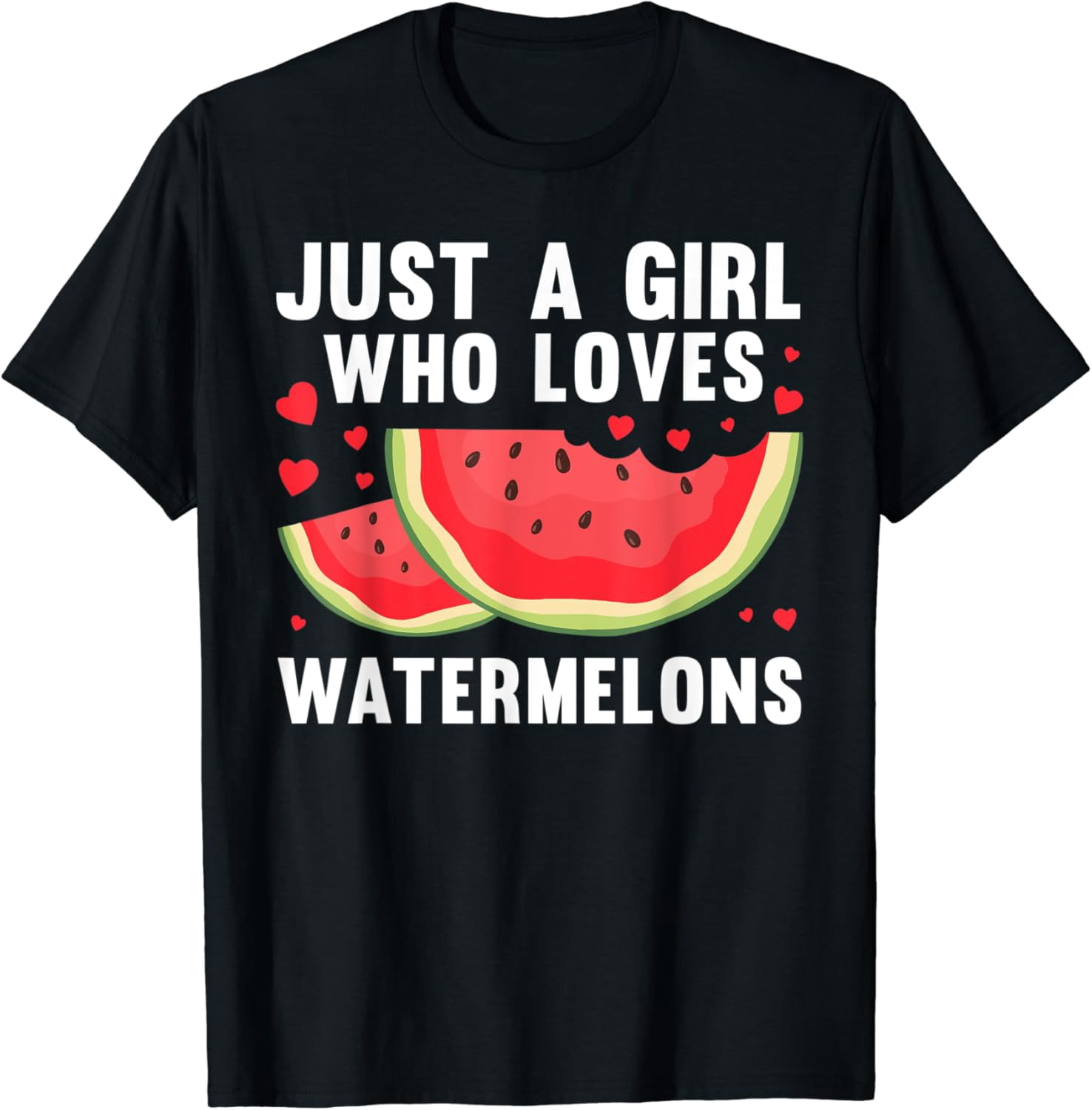True Vibe Funny Watermelon Fruit Art For Girls Kids Women Fruit Lover T ...