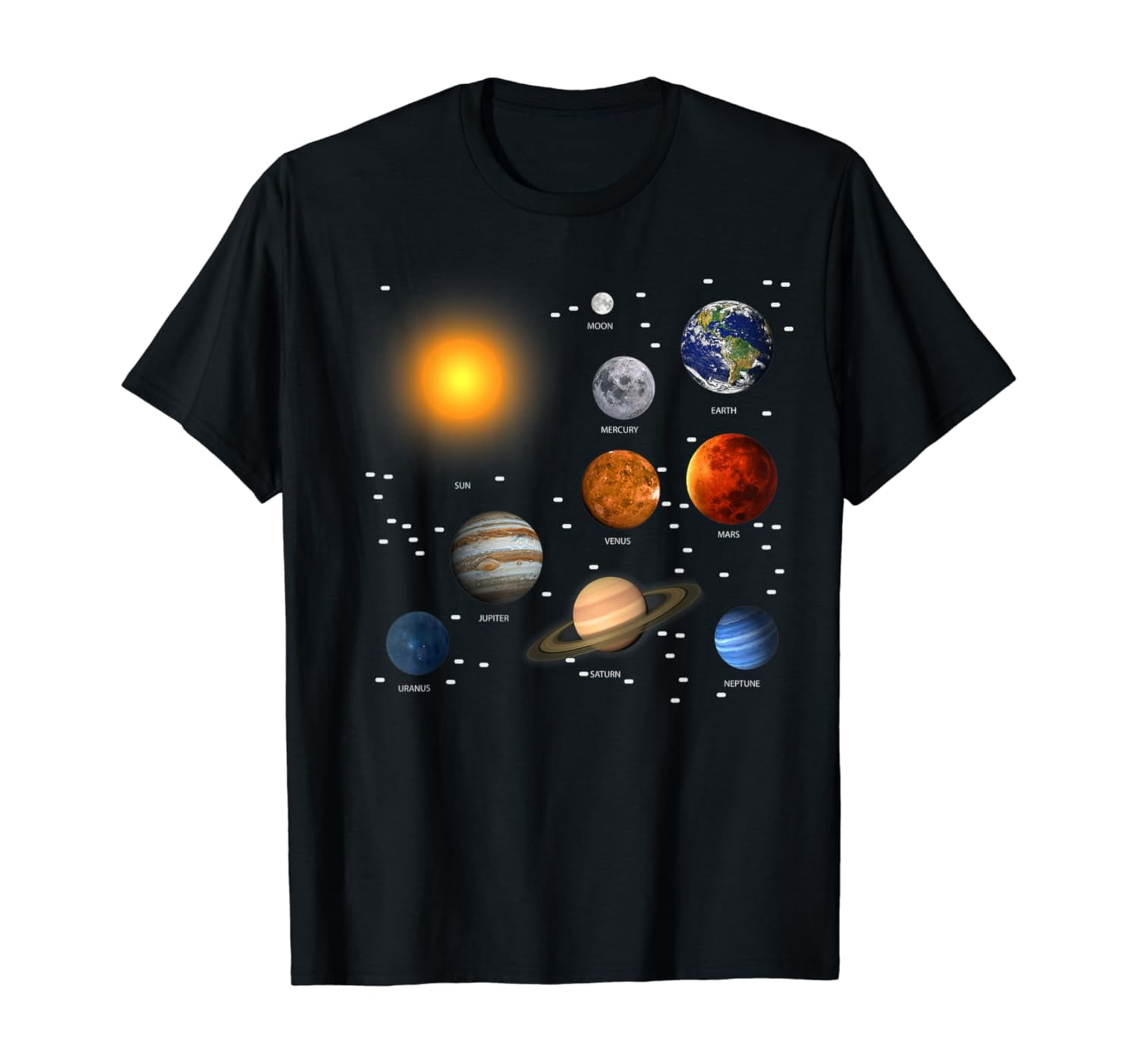True Vibe Our Solar System, Science Education,T Shirt Men, Women, S ...