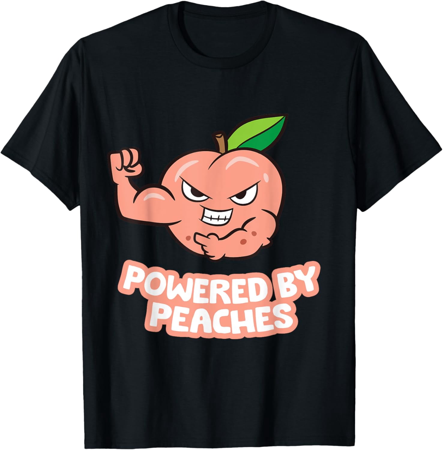 True Vibe Powered By Peaches T-Shirt Cute Peach Fruit Tees and Gifts ...