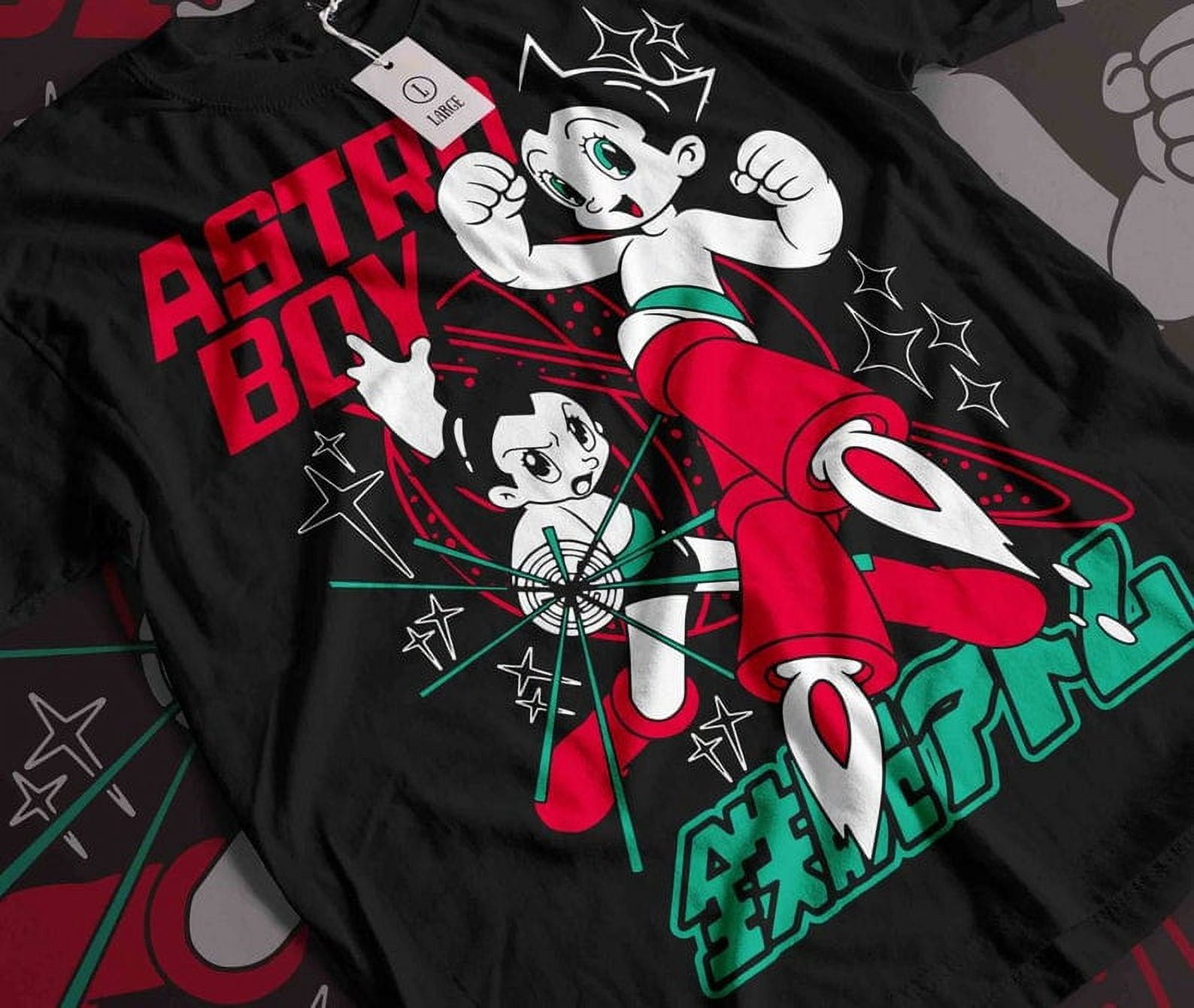 True Vintage 80s Mighty Atom Astro Boy T Shirt Raglan Osamu Tezuka ...