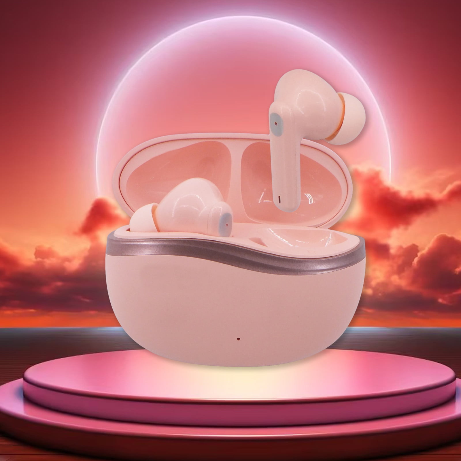 True Wireless Bluetooth Earphones, 5.3 Stereo Sound, Long Battery Life ...