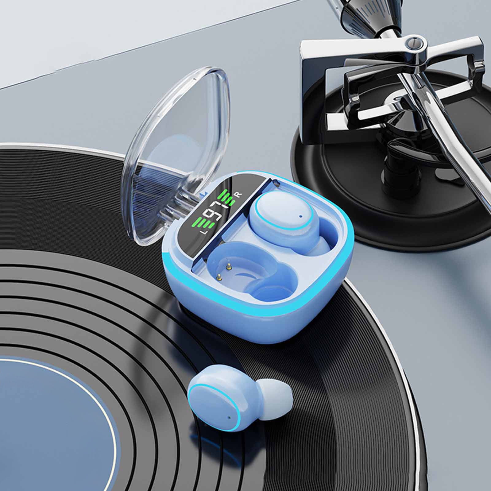 True Wireless Deep Bass Sound Earbuds, Bluetooth 5.2, Water & Dust ...