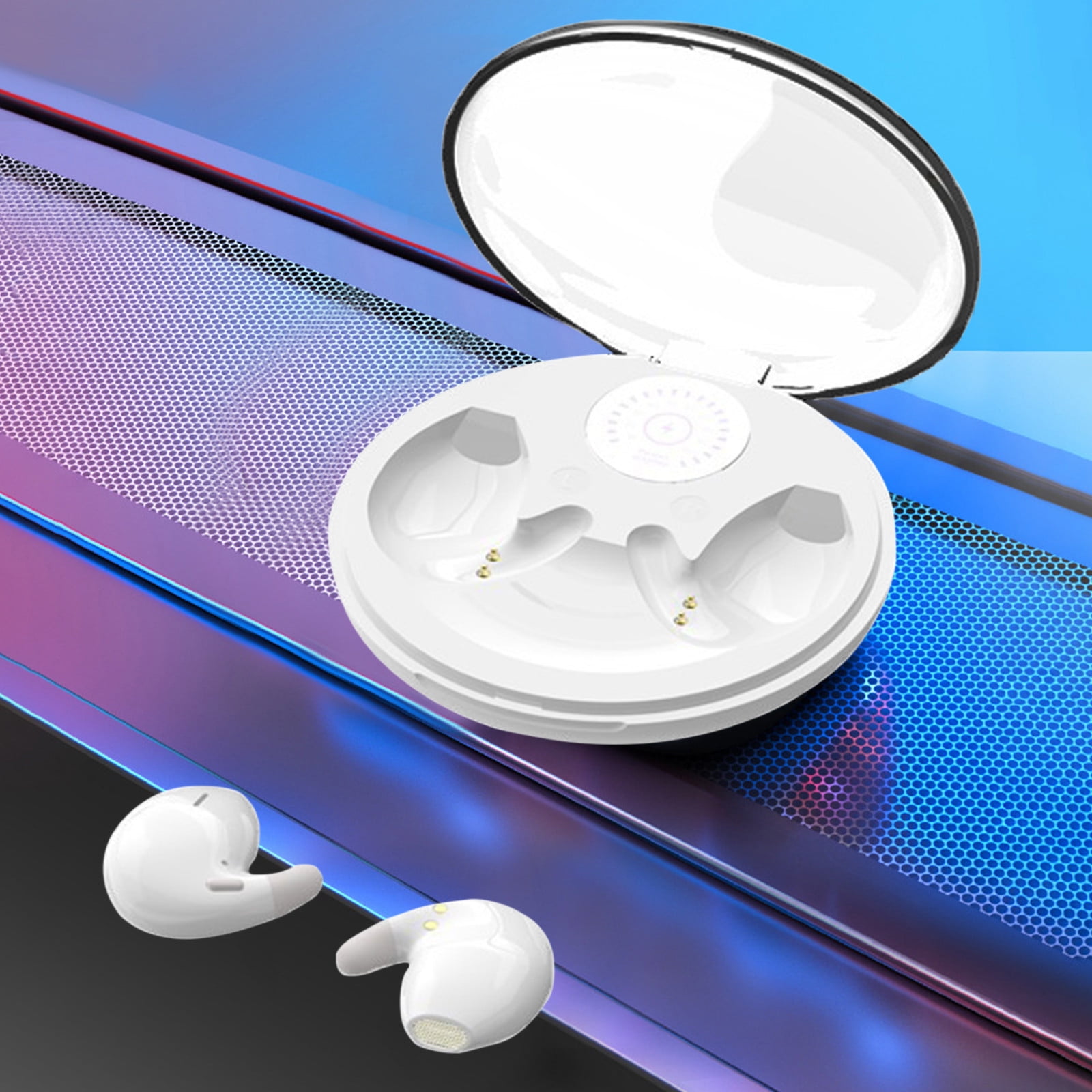 True Wireless Earbuds Bluetooth 5.0 15H with Charging Case IPX5 ...