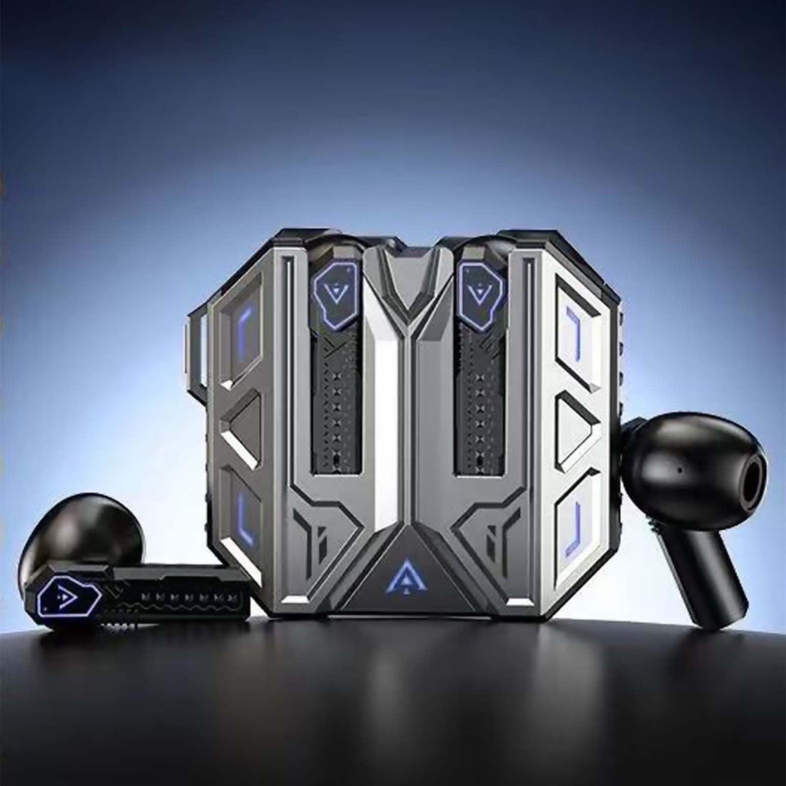 True Wireless Earbuds Bluetooth Metal in-Ear Headphones Wireless Gaming ...