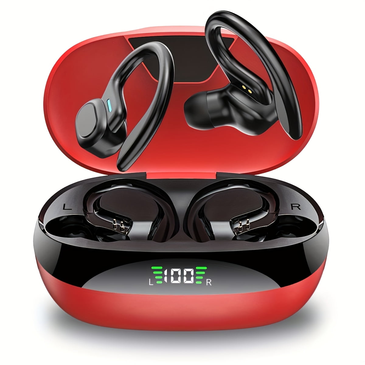 True Wireless Earbuds with Mic, ENC Noise Cancelling Headphones, Touch ...