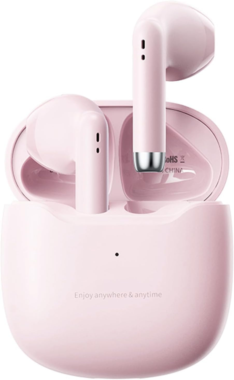 True Wireless Earbuds Purple Bluetooth 5.3 with Microphone for Working ...