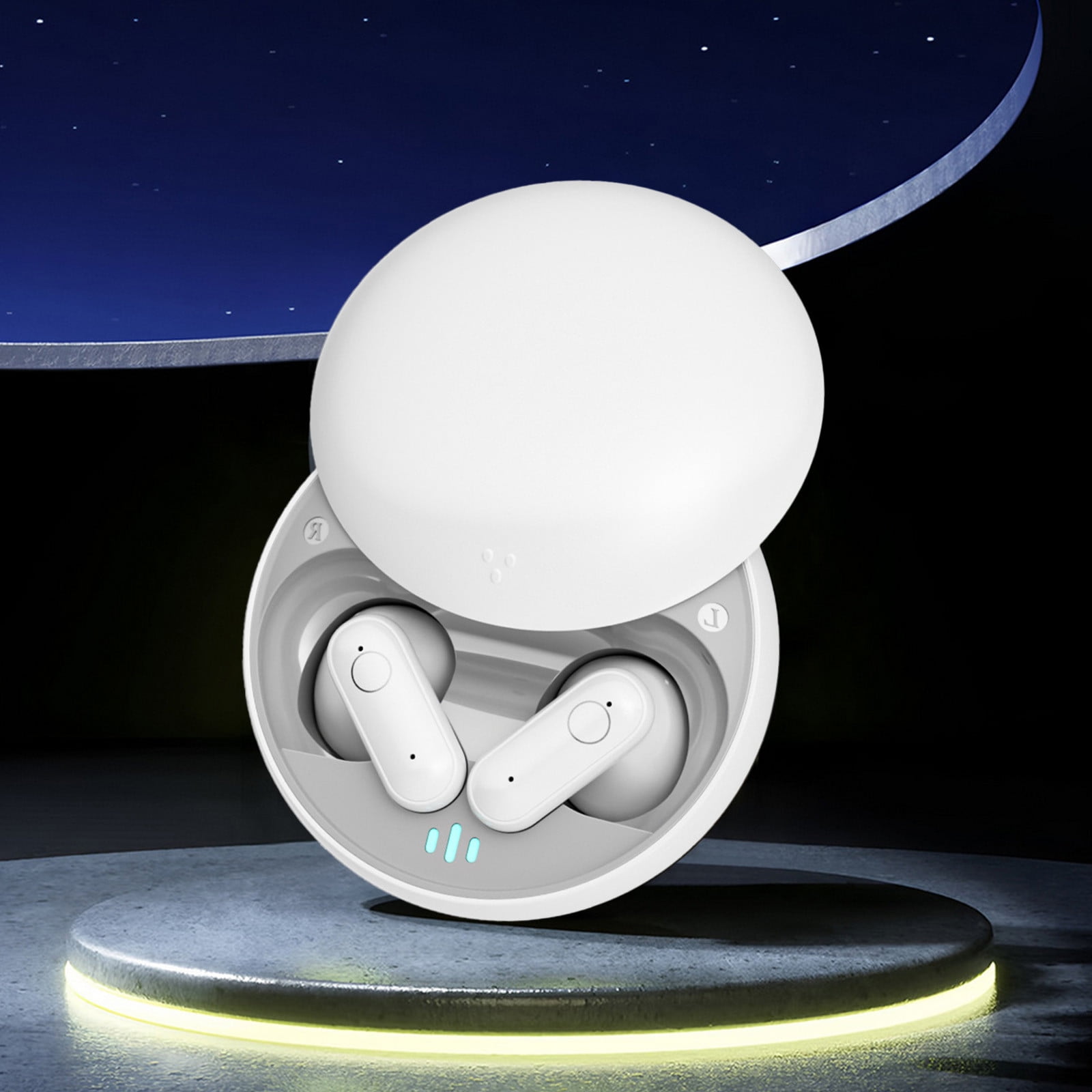 True Wireless Earbuds, Small Semi in Ear Earphones, Low Latency High ...