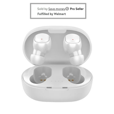 onn. True Wireless Earbuds, White - Walmart.com