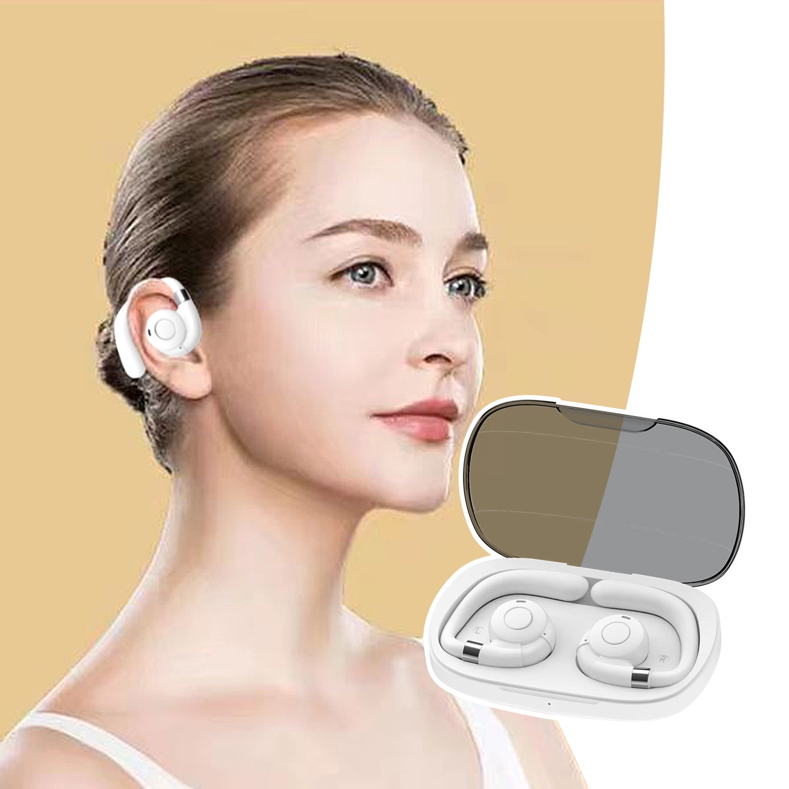 True Wireless Non In Ear Hanging Type Bluetooth Headset 5.3 No In Ear ...