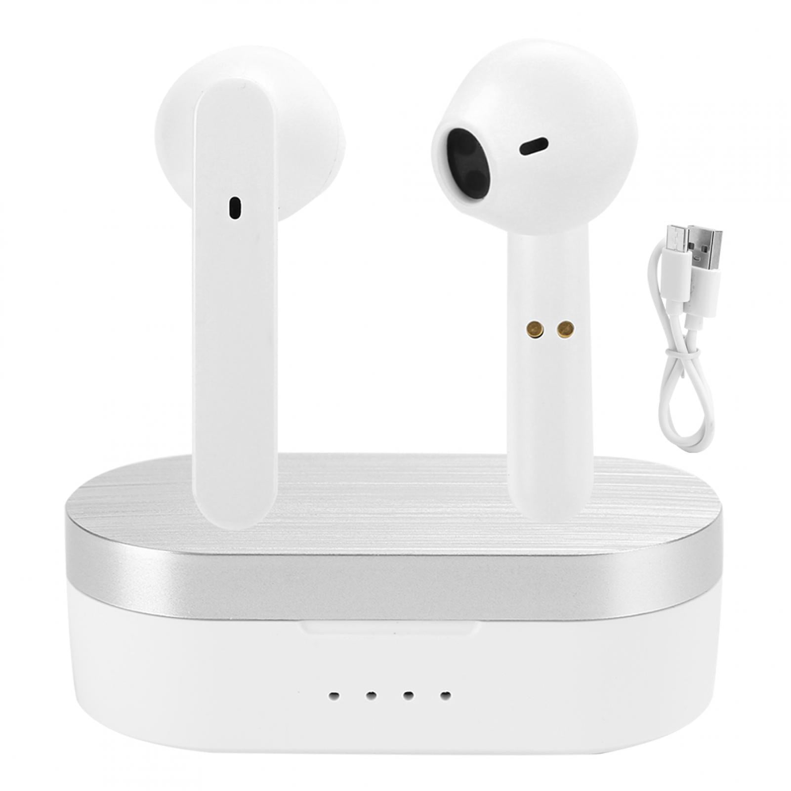 True Wireless TWS Bluetooth Headphones — Binaural Half-In-Ear Design ...