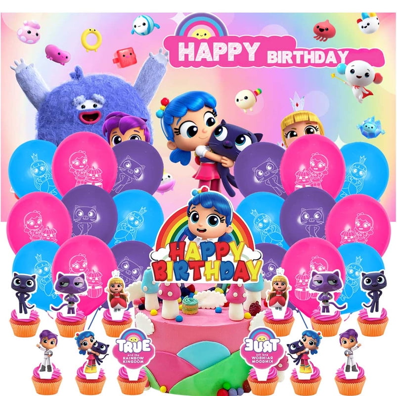 True and the Rainbow Kingdom Party Decor Decorations Birthday Set for ...