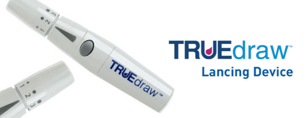 TRUEplus True Draw Lancing Device 2 Pack Adjustable Comfort and ...