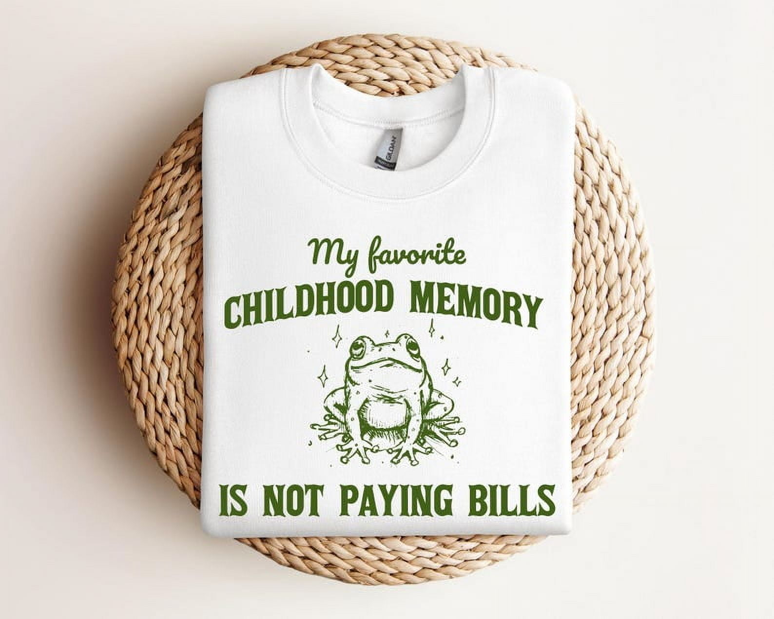 True to size, Thermal sweatshirt, My Favorite Childhood Memory Is Not ...