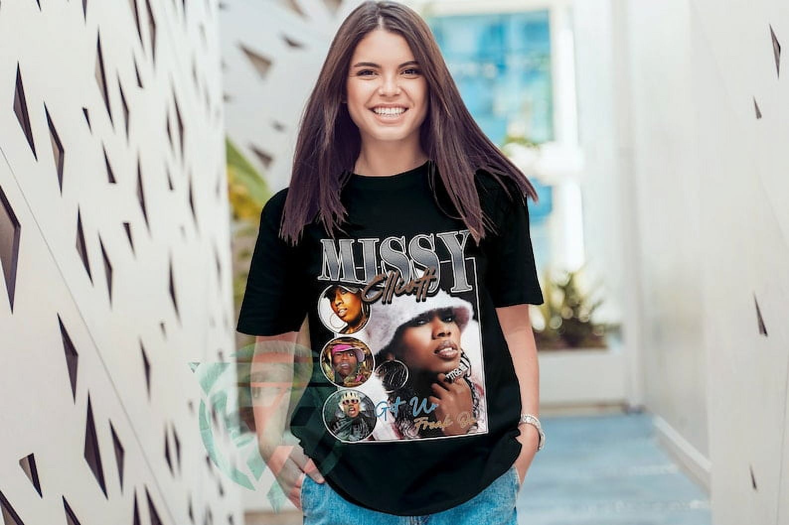 True to size, Missy Elliot Tshirt, Missy Elliot Female Rapper Singer ...