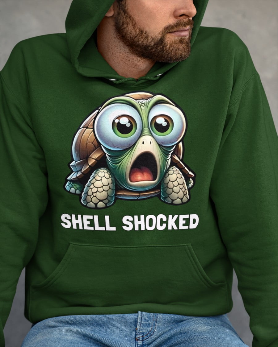 True to size, Shell Shocked Turtle Hoodie - Walmart.com