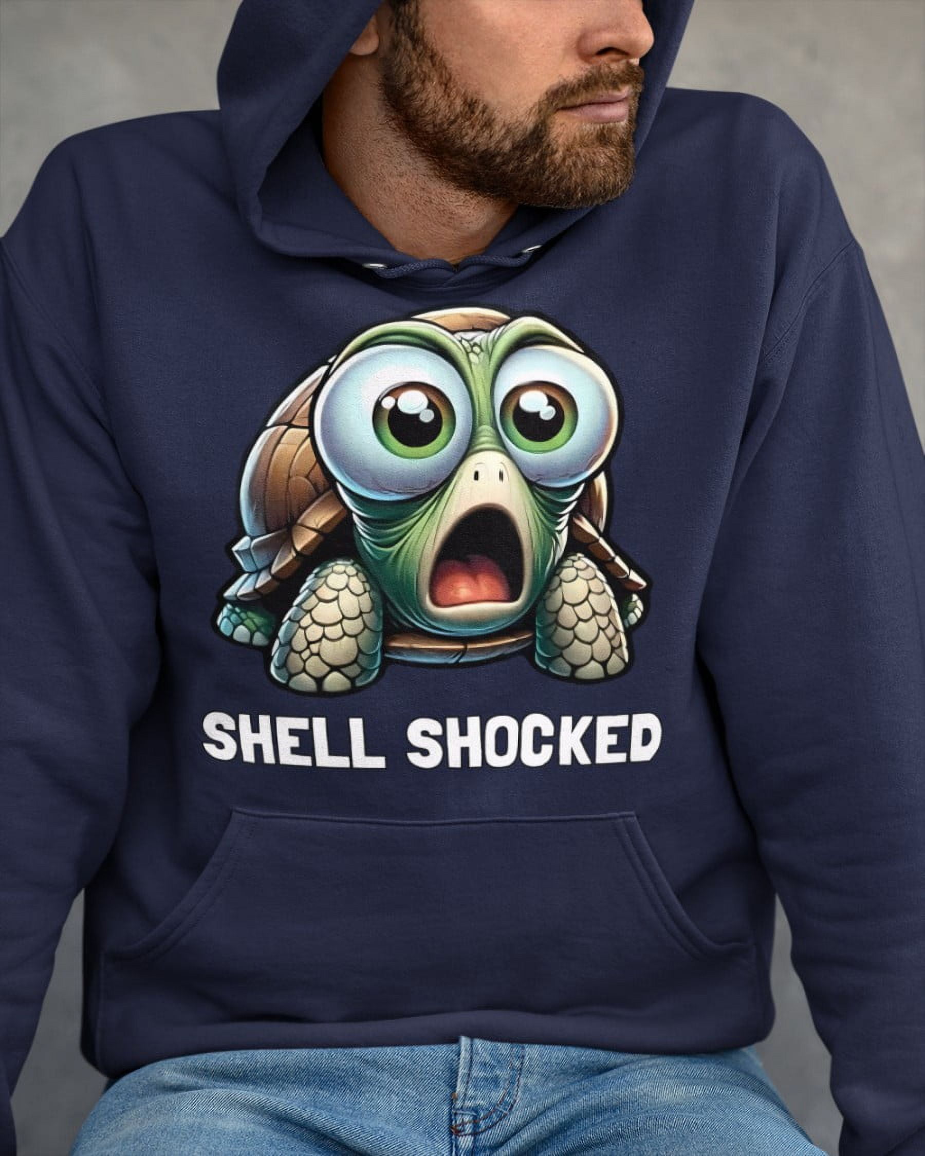 True to size, Shell Shocked Turtle Hoodie - Walmart.com